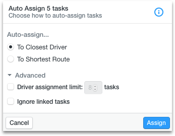Auto Assignment – Onfleet Support Center